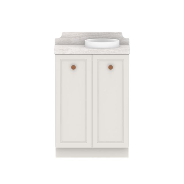 ADP Mabel Mini Freestanding Vanity with Cherry Pie Benchtop — The Blue ...